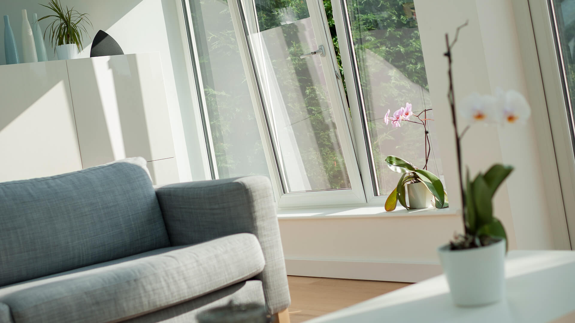 Large Loggia Conservatory With 2 Sets of French Doors by Eden