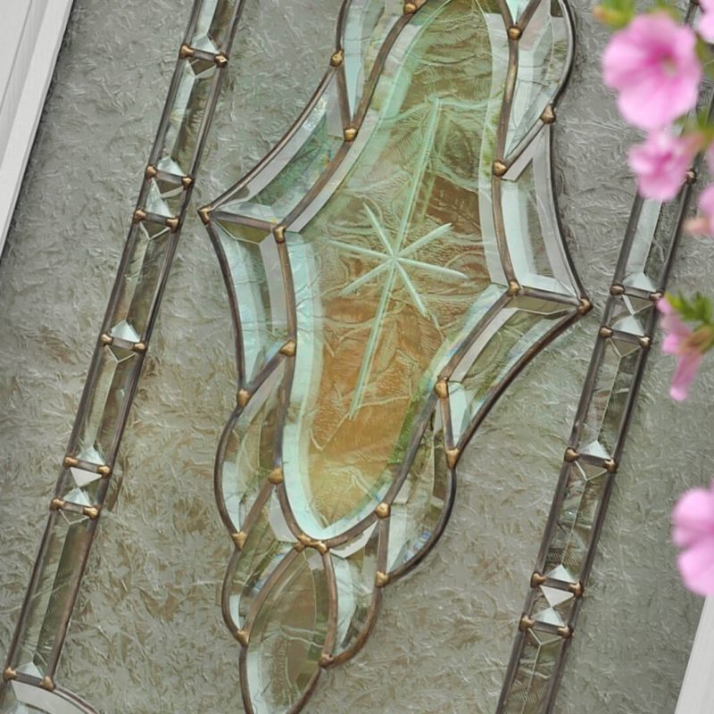 White Leaded UPVC Windows & White Composite Door from Eden