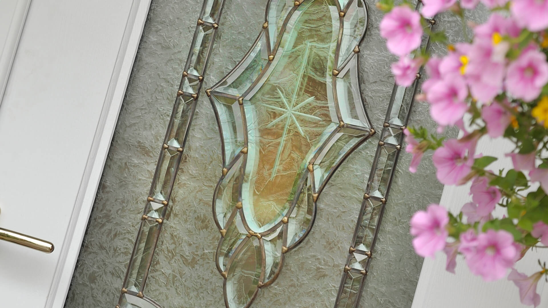 White Leaded UPVC Windows & White Composite Door from Eden