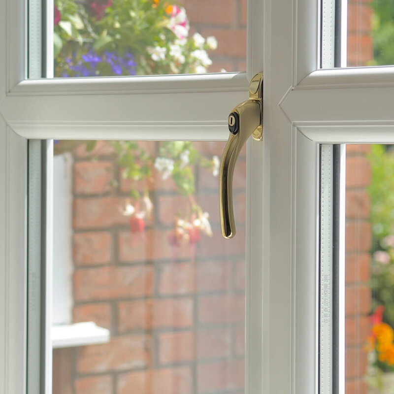 White UPVC Windows on Modern Detached Property by Eden