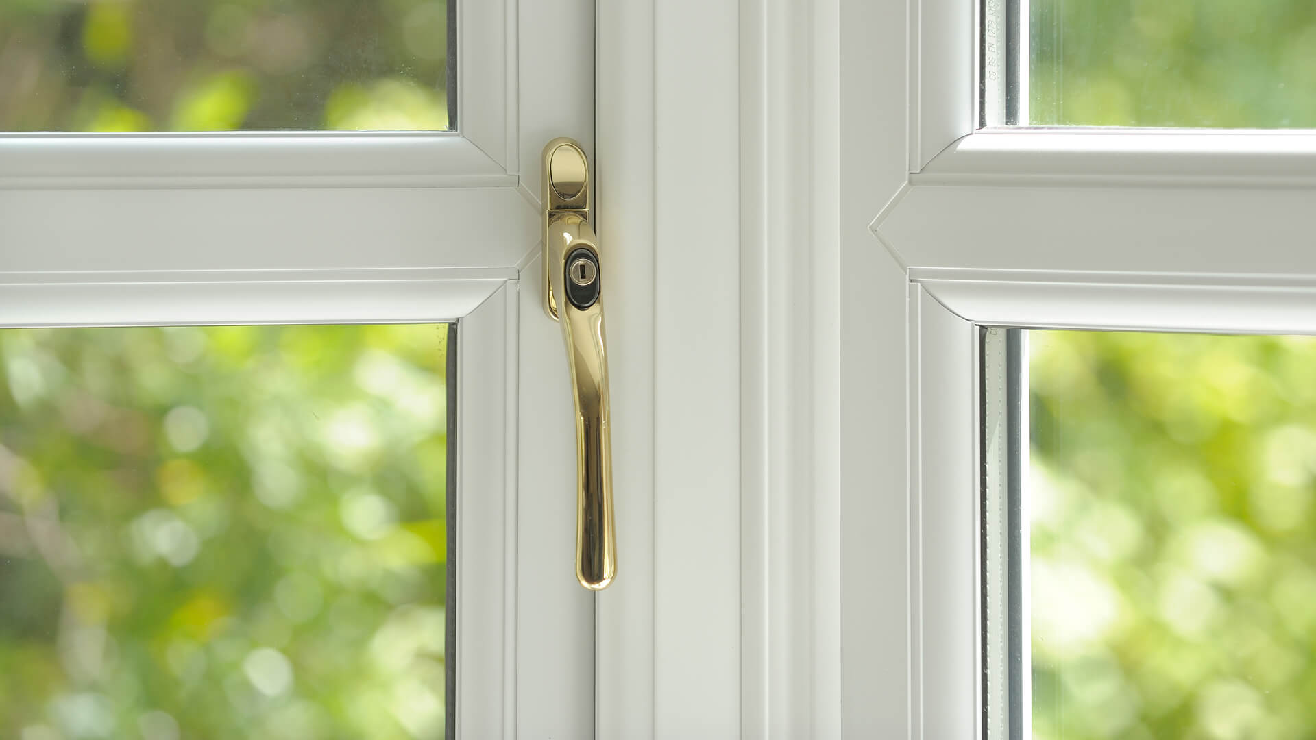 White UPVC Windows on Modern Detached Property by Eden